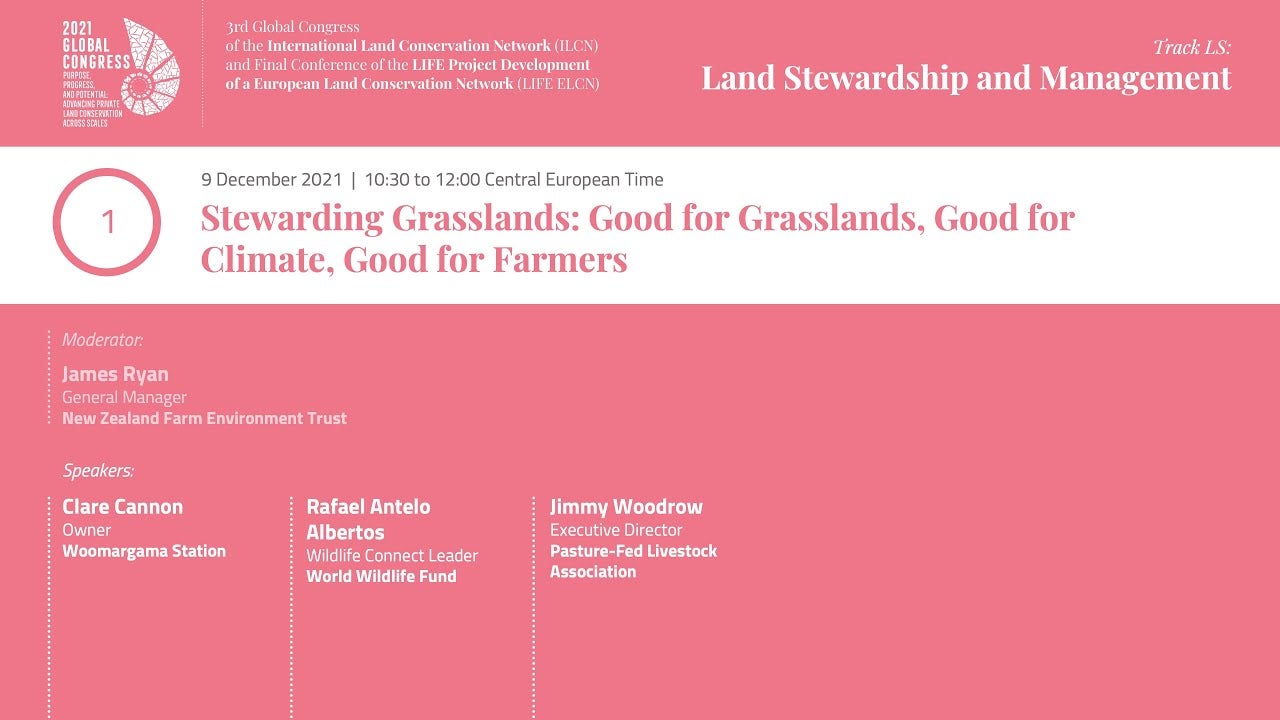 Stewardship and Land Management - International Land Conservation Network